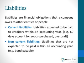Basic accounting principles | PPT
