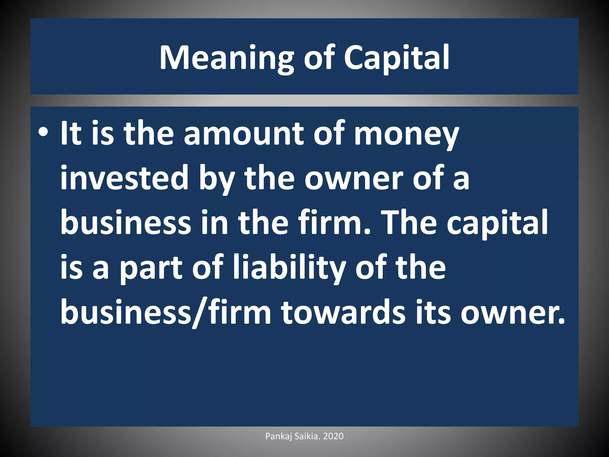 Basic accounting terms, class xi, accountancy. | PPTX