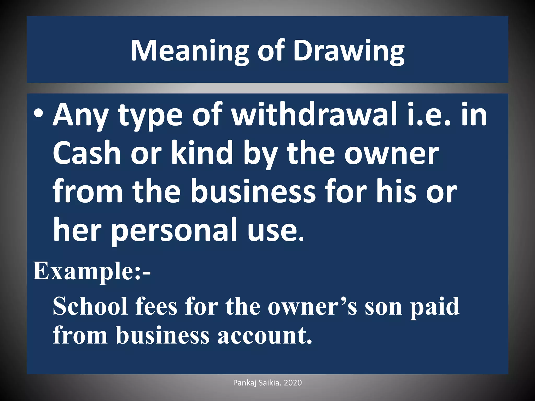 Basic accounting terms, class xi, accountancy. | PPTX