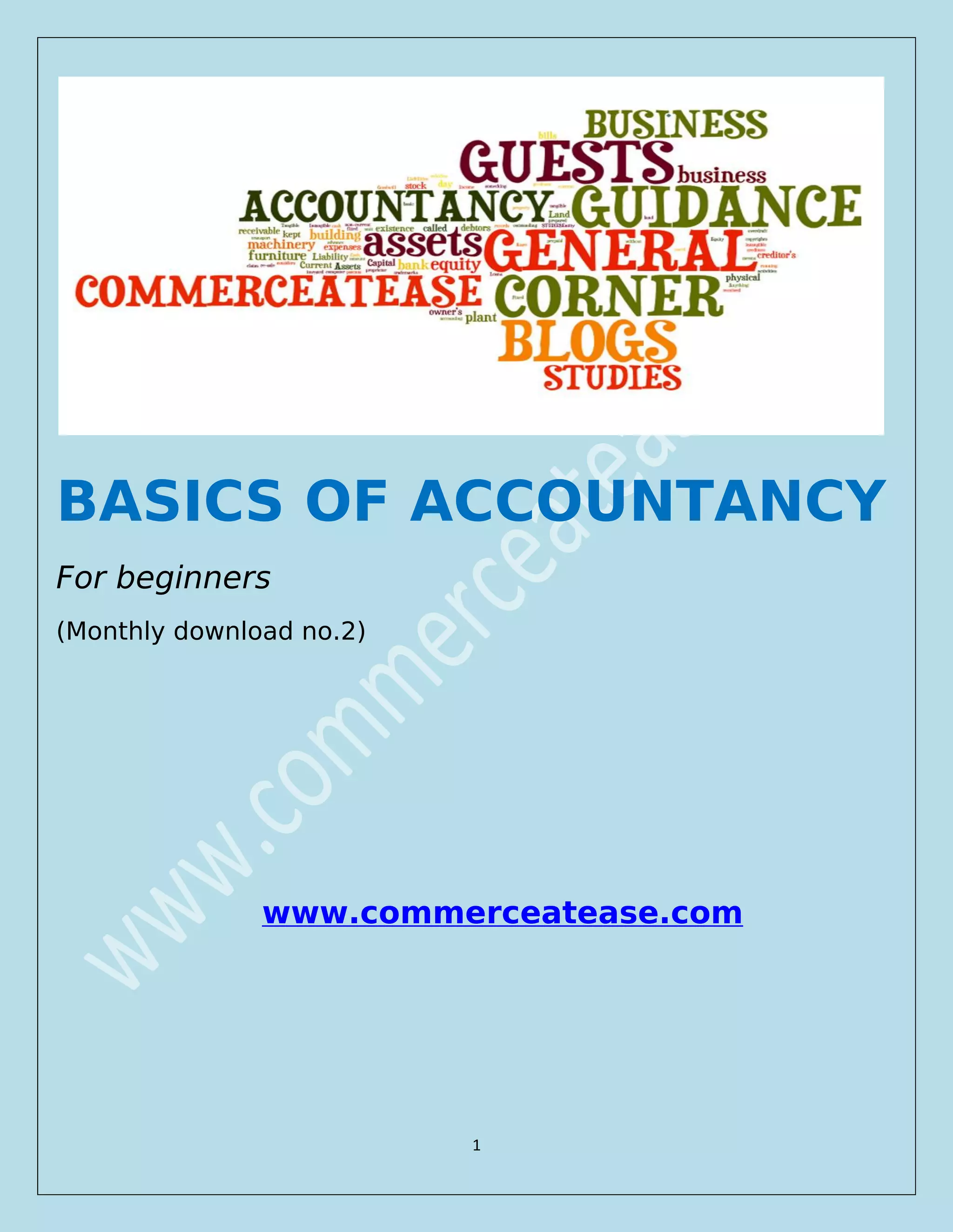 Basic Accounting Theory Pdf
