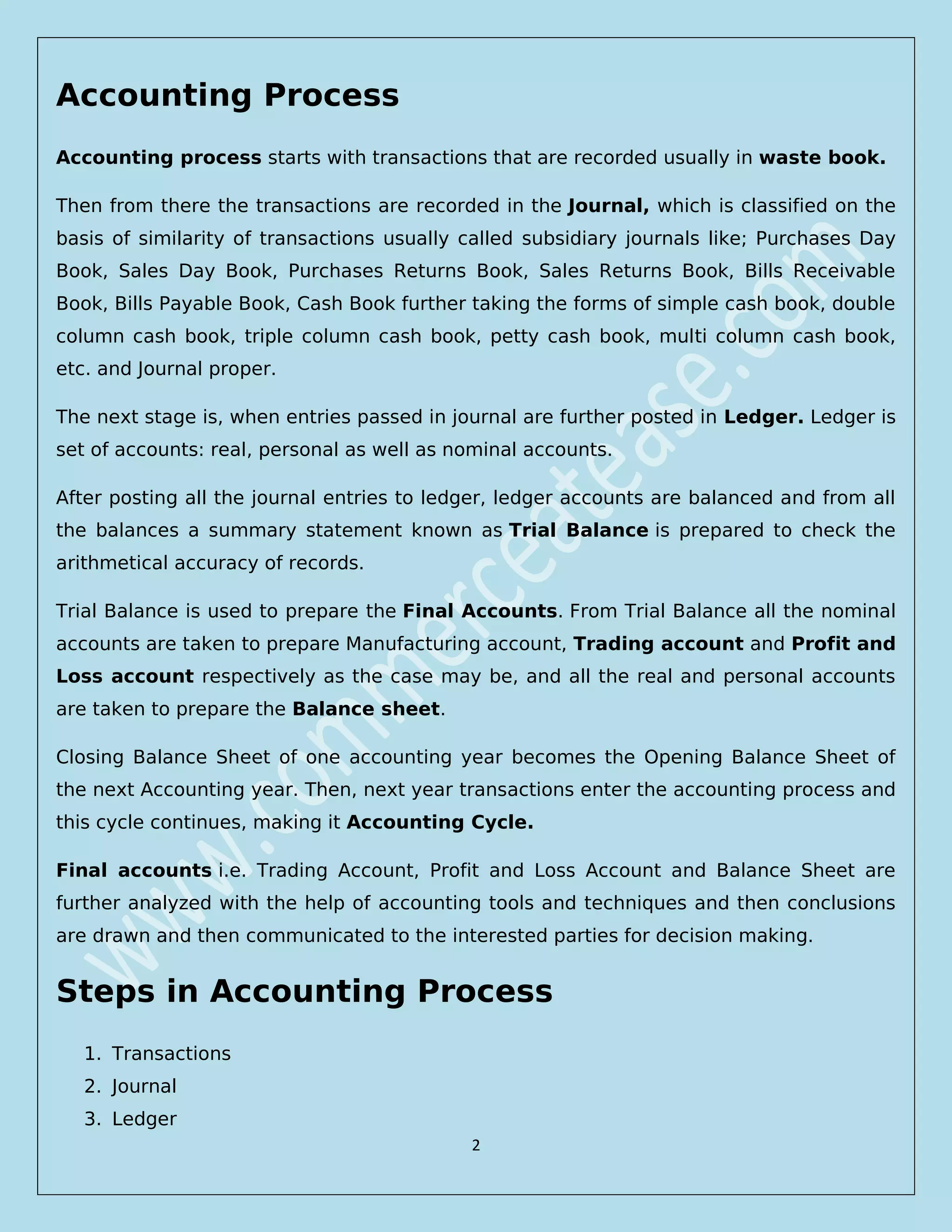Basic Accounting Theory Pdf