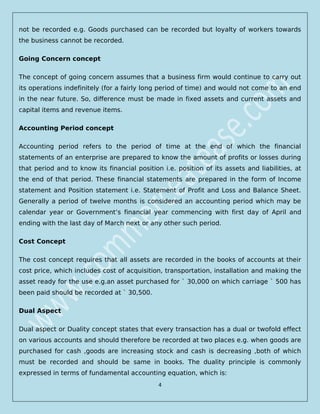 Basic Accounting Theory | PDF