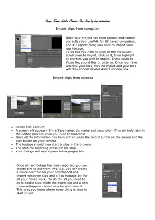 Basic adobe instructions | DOCX