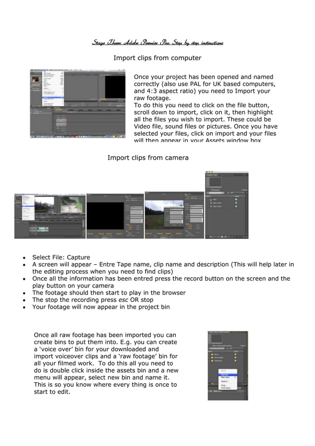 Basic adobe instructions | DOCX