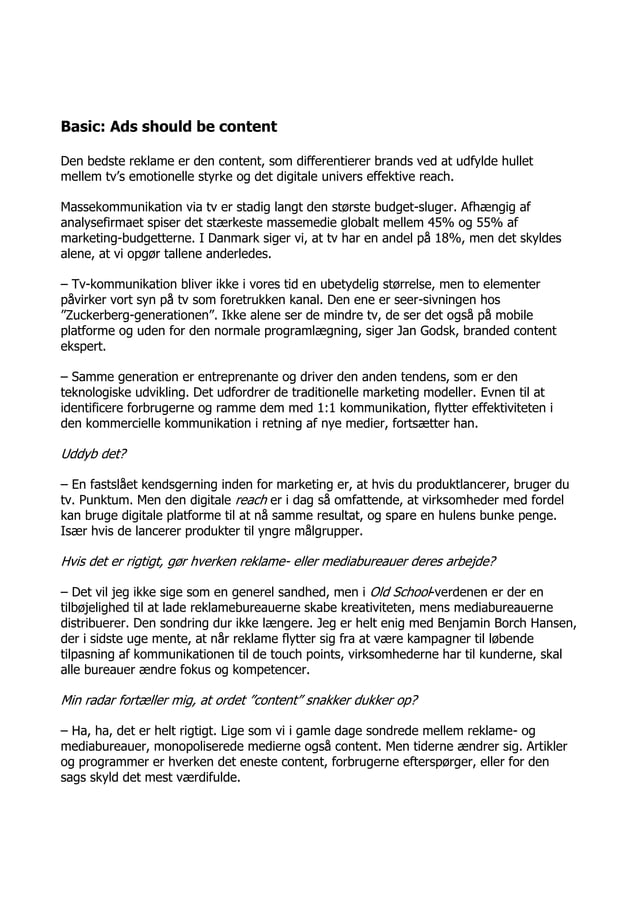 Basic ads should be content | PDF