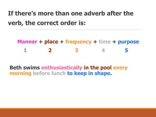 Basic adverbs | PDF