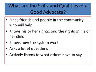 Basic advocacy skills Presented By Hareesha Arksali Hubballi | PPTX