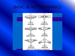 Basic aerodynamics | PPTX