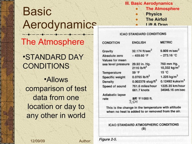 Basic Aerodynamics To Stability | PPT | Weather | Science