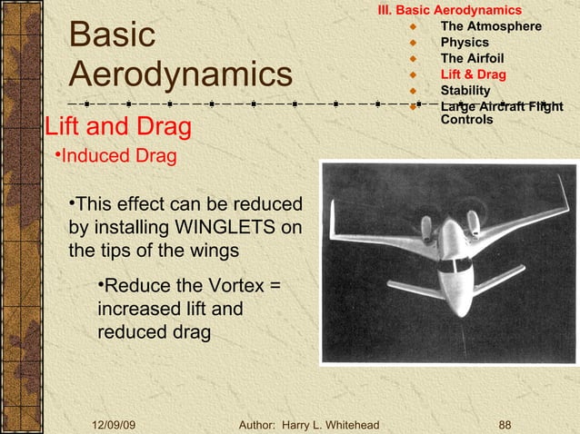 Basic Aerodynamics To Stability