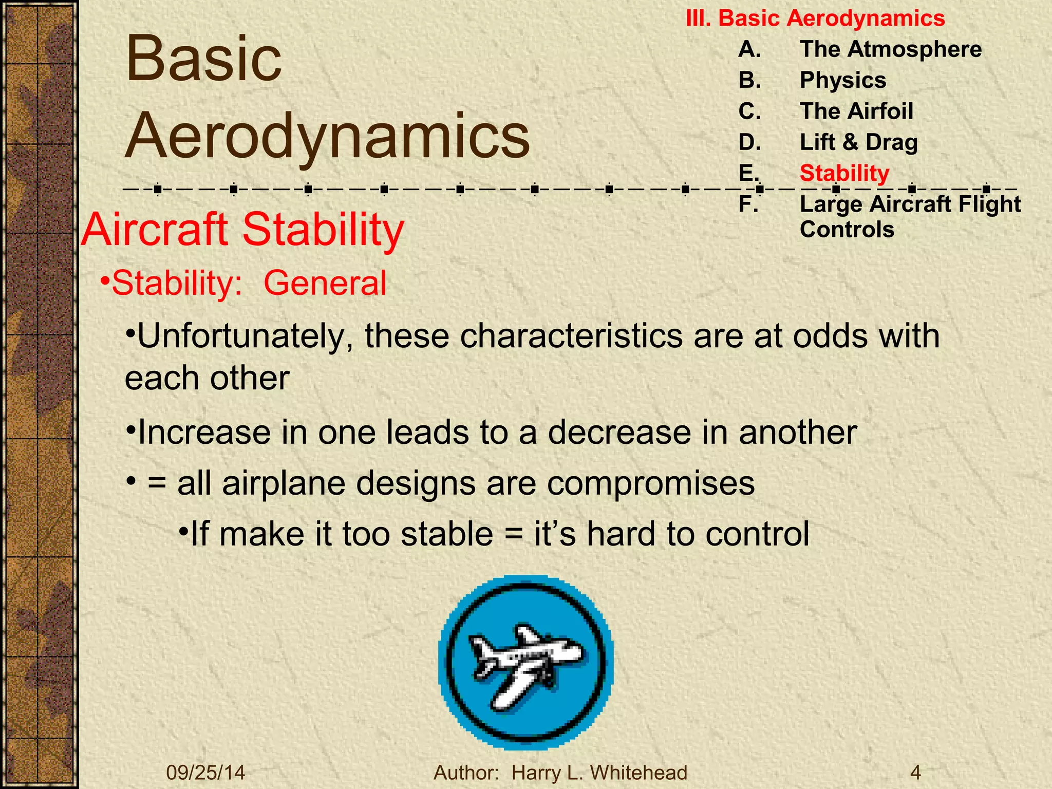 Basicaerodynamicsii stabilitylarge-091209084258-phpapp02 | PPT