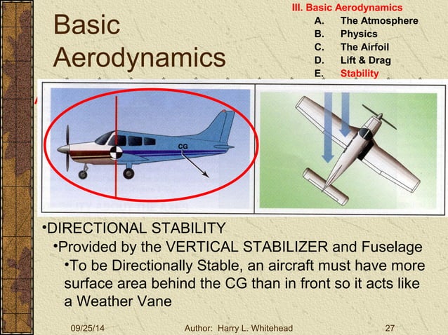 Basicaerodynamicsii stabilitylarge-091209084258-phpapp02 | PPT | Air Travel | Travel Type