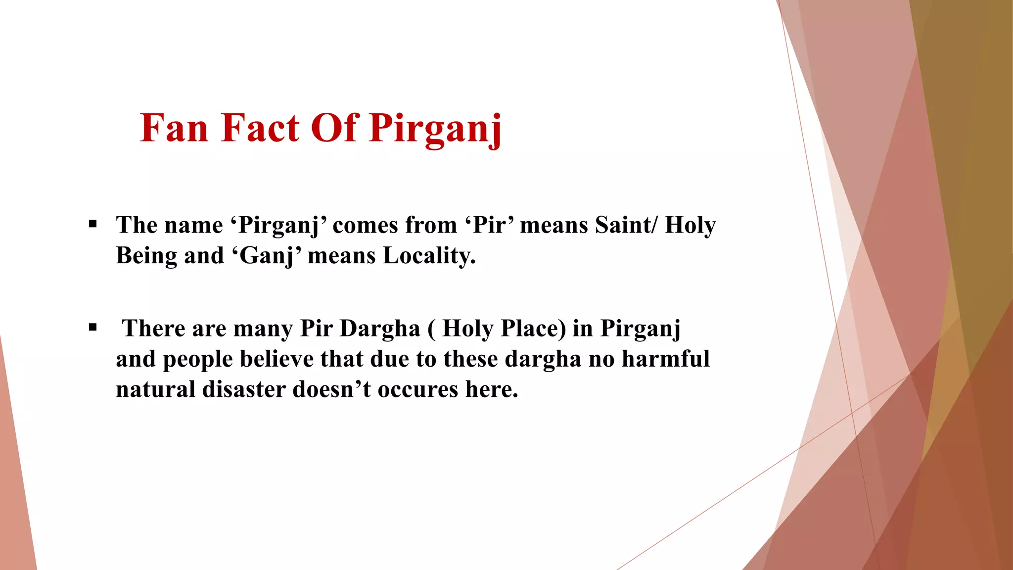 Basic agricultural information of pirganj upazila, rangpur copy | PPTX