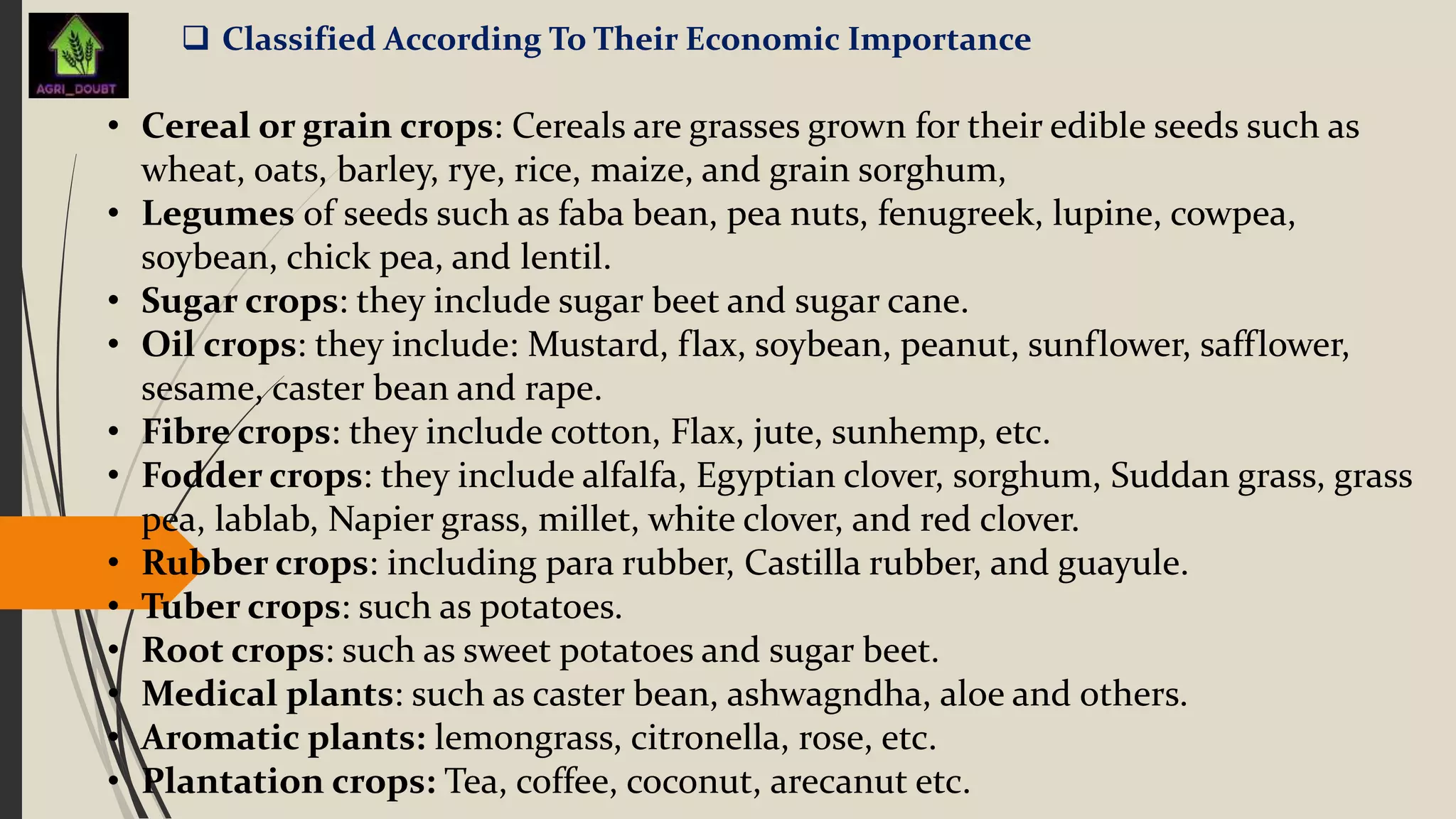 Basic agronomy | PPTX