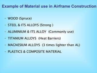 Basicaircraftstructure 110325070203-phpapp02 | PPT