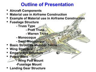 Basicaircraftstructure 110325070203-phpapp02 | PPT
