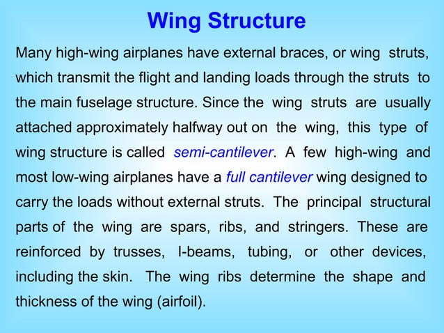 Basic aircraft structure | PPT