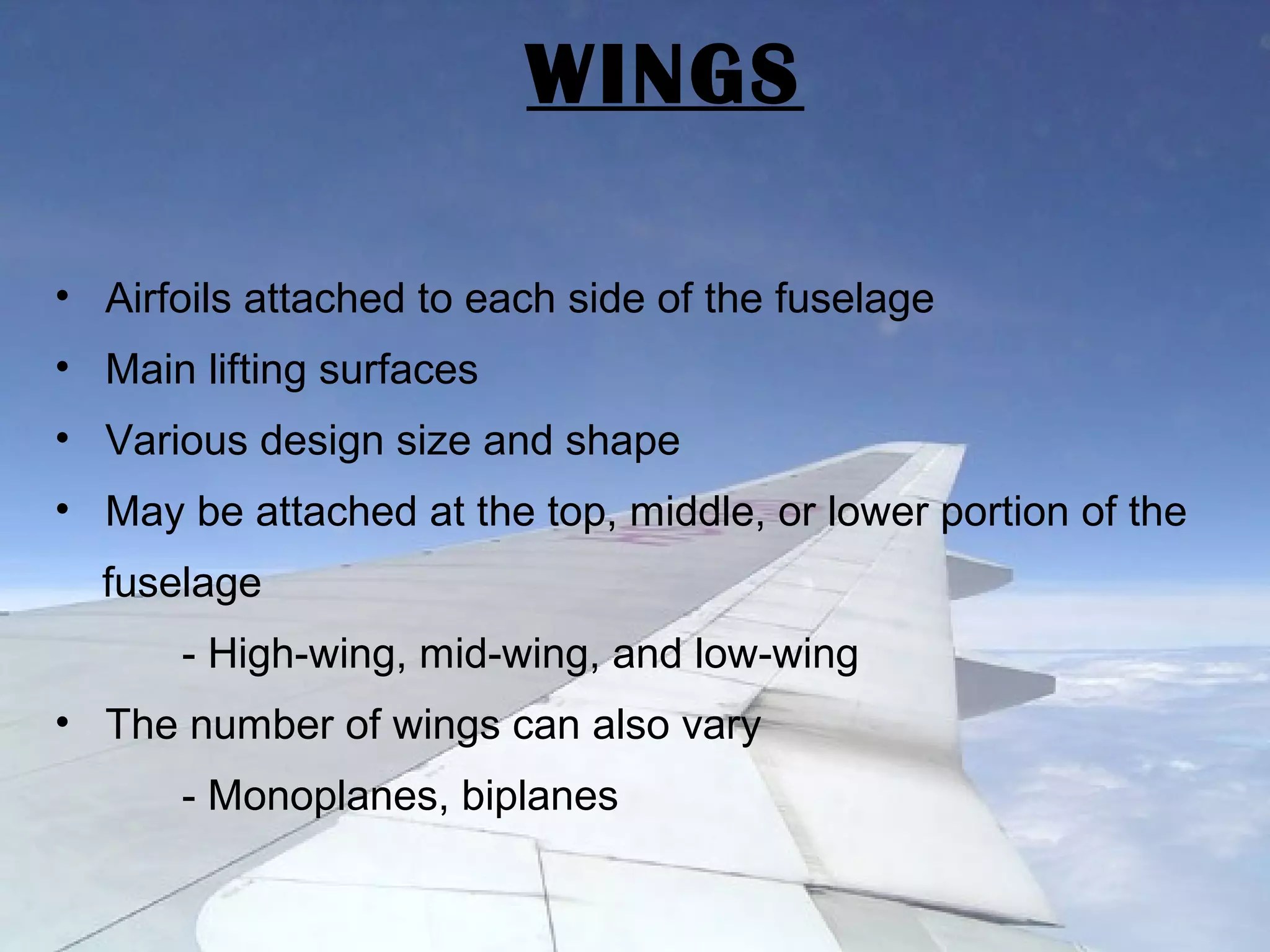 Basic aircraft structure | PPT