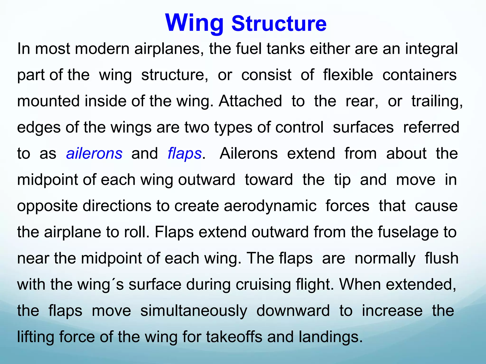 Basic aircraft structure | PPT