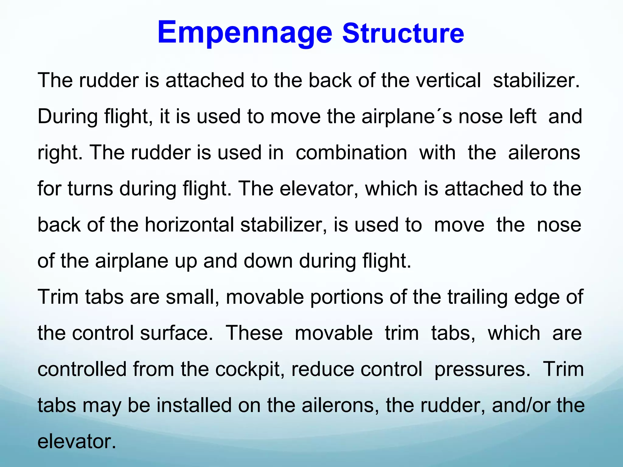 Basic aircraft structure | PPT