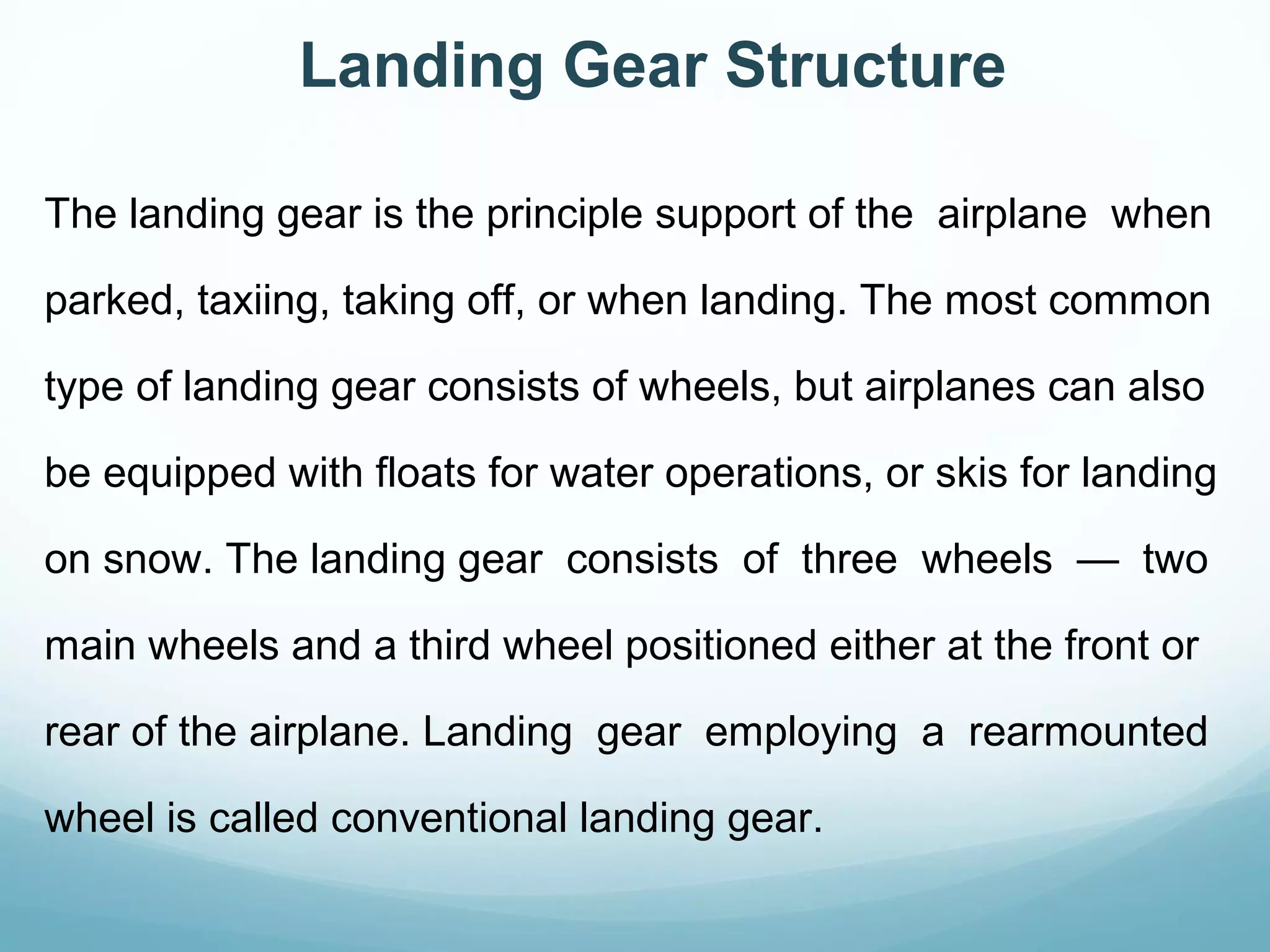 Basic aircraft structure | PPT