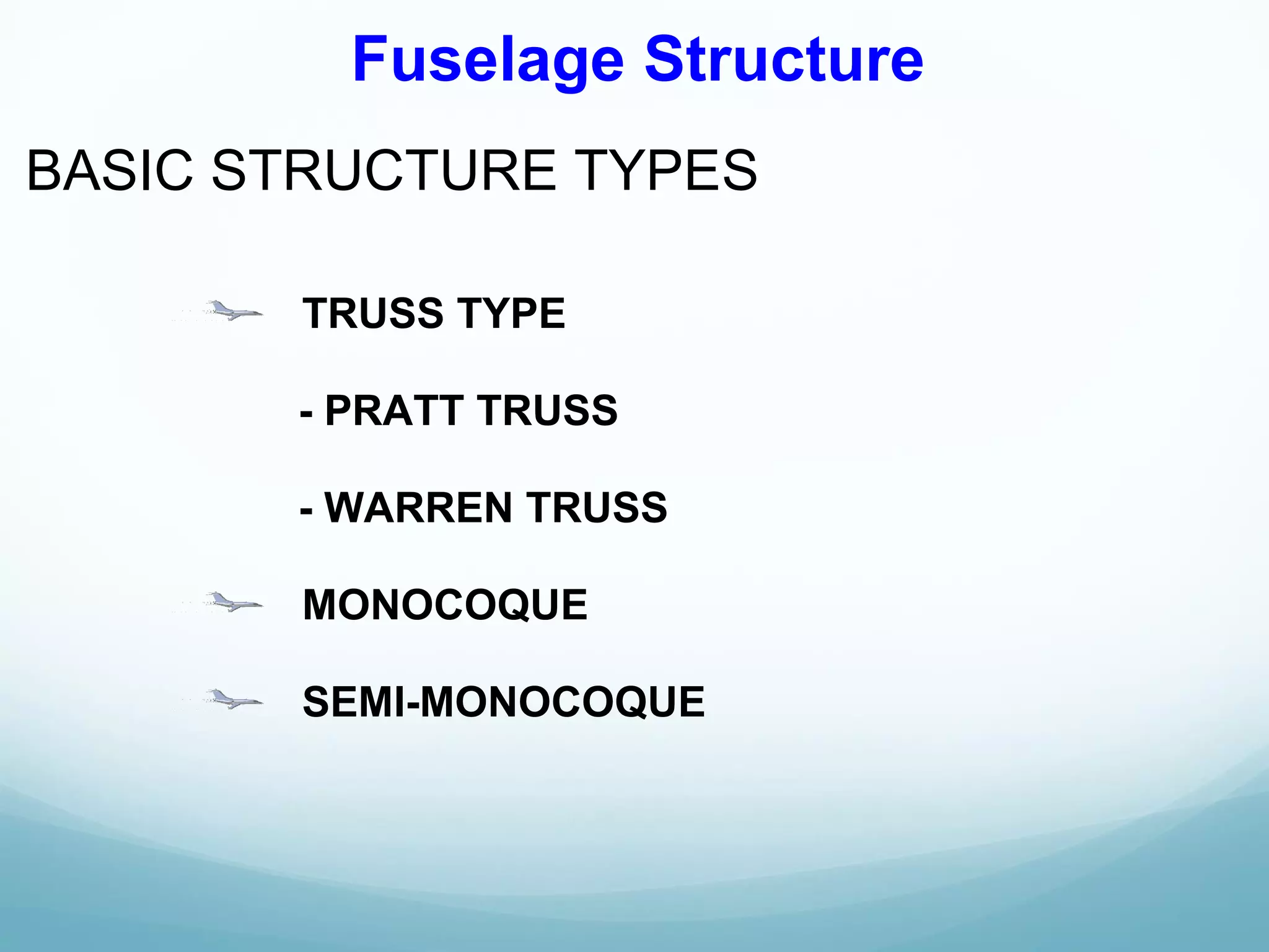 Basic aircraft structure | PPT