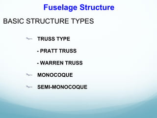 Basic aircraft structure | PPT