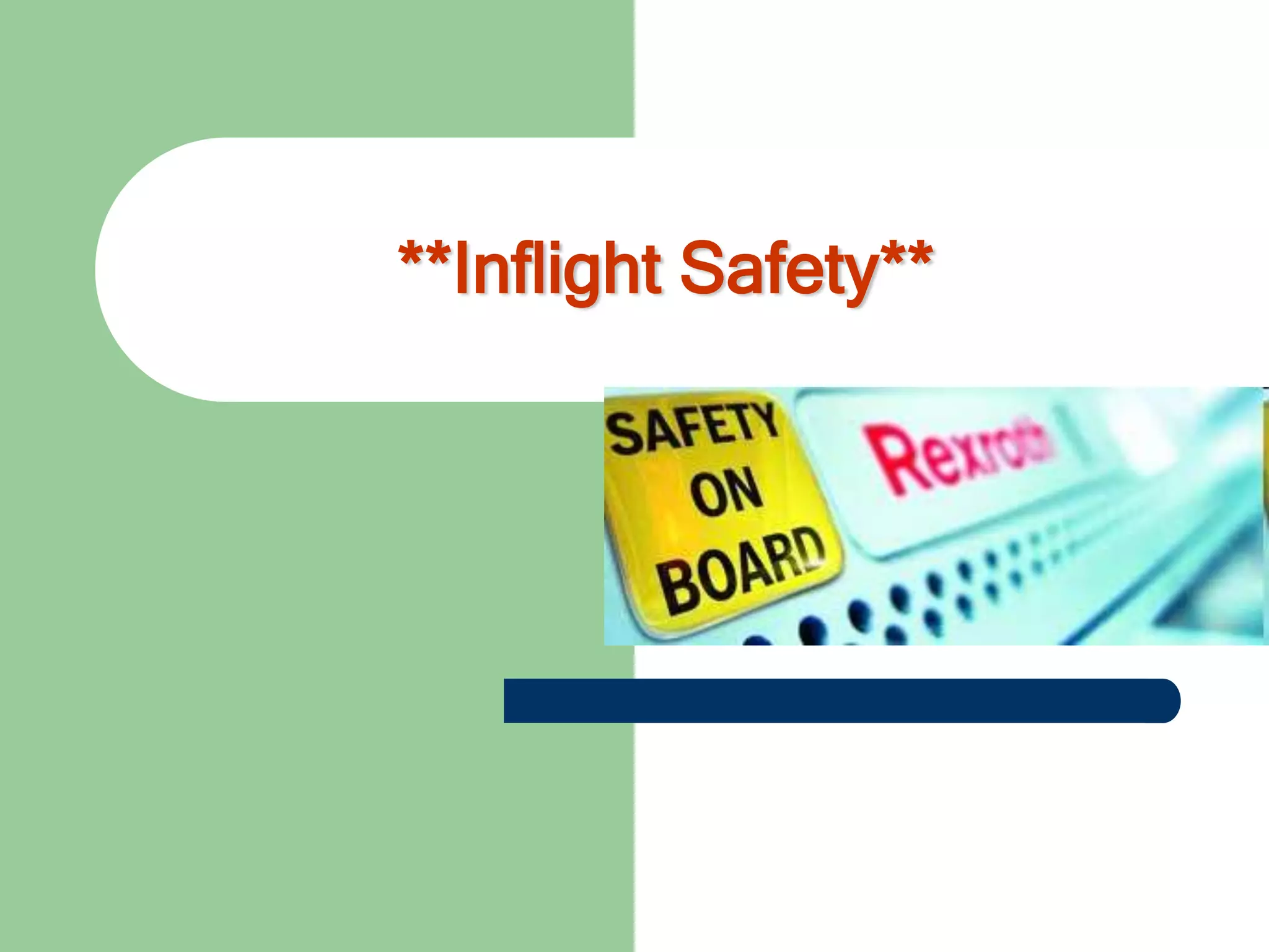 Basic airline inflight service and safety | PPT | Air Travel | Travel Type