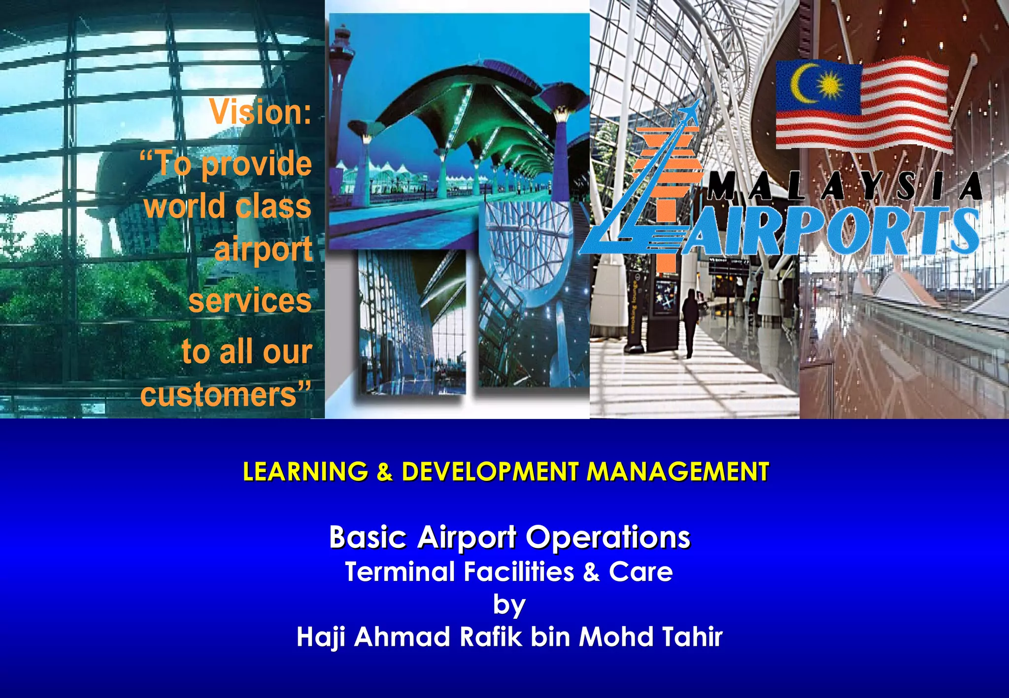 BasicAirportOperation - TerminalFacilities&Care | PPT