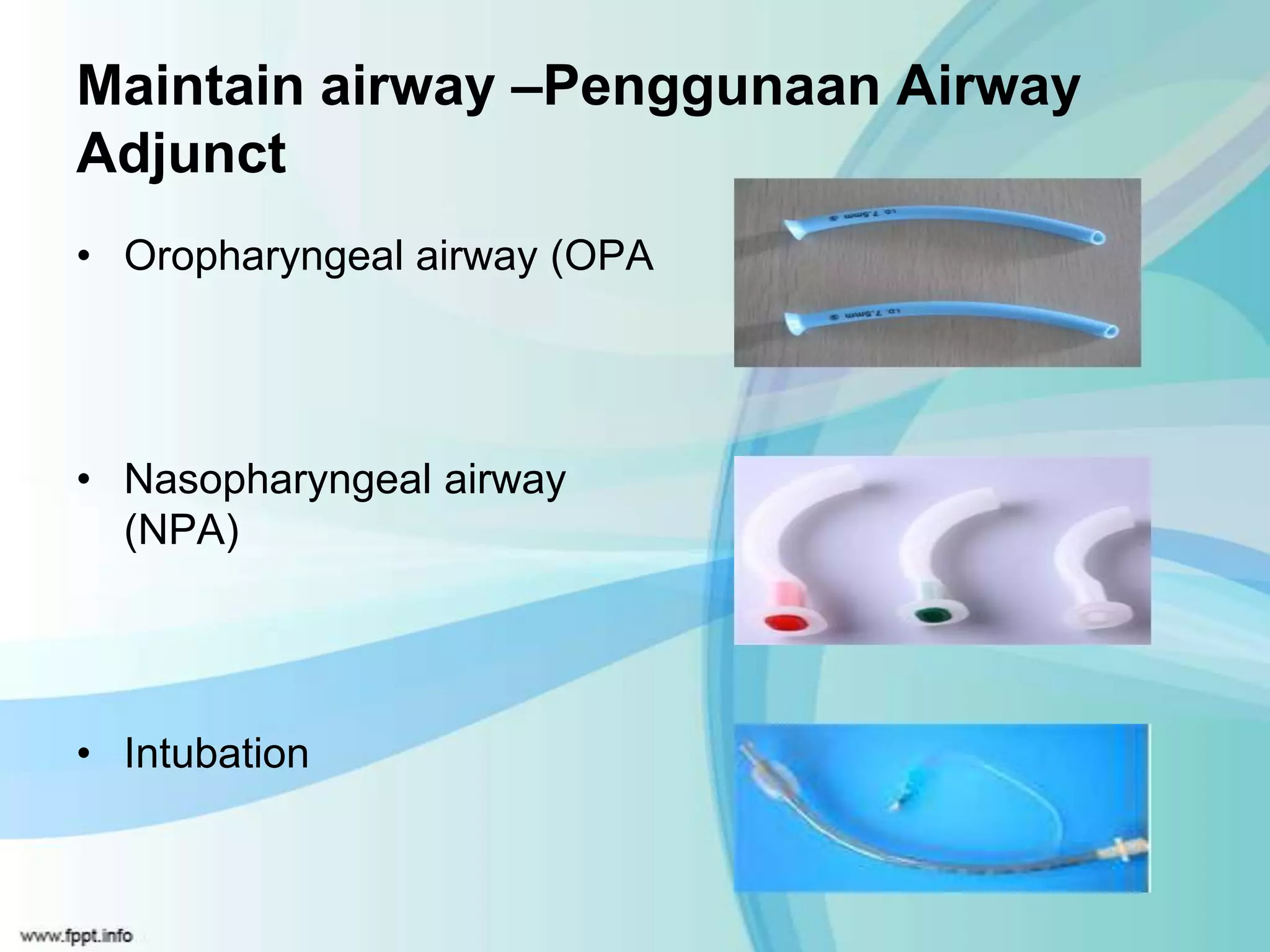 Basic airway management | PPT