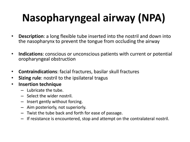 Basic Airway management.pptx | First Aid | Injuries