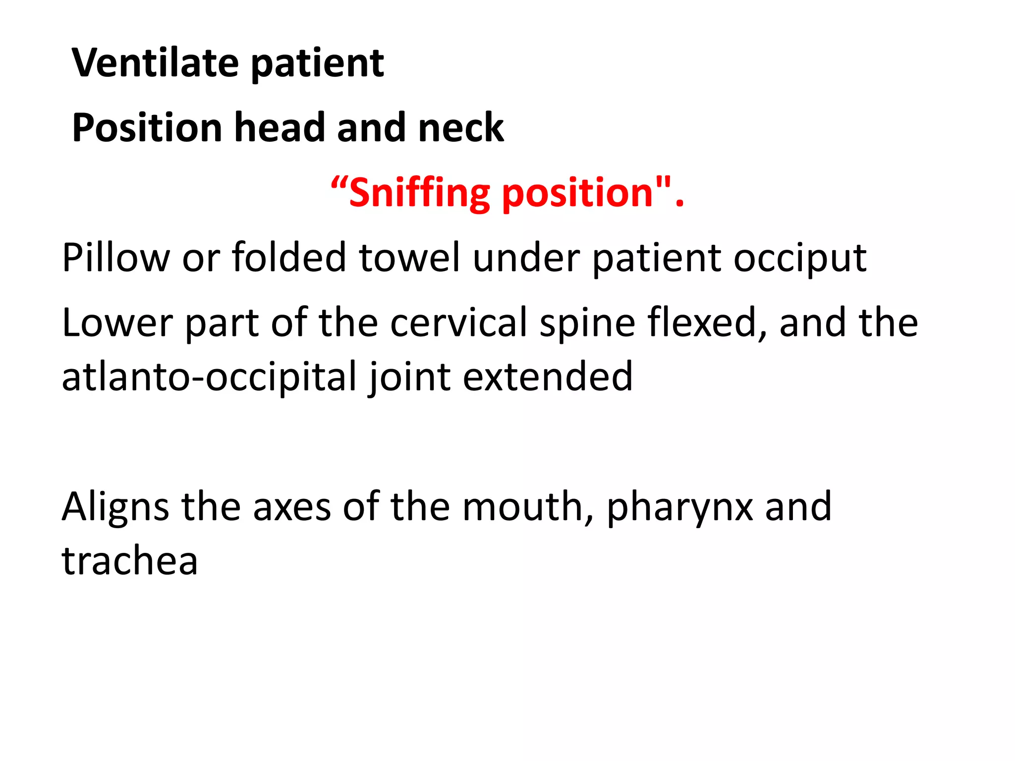 Basic airway management | PDF
