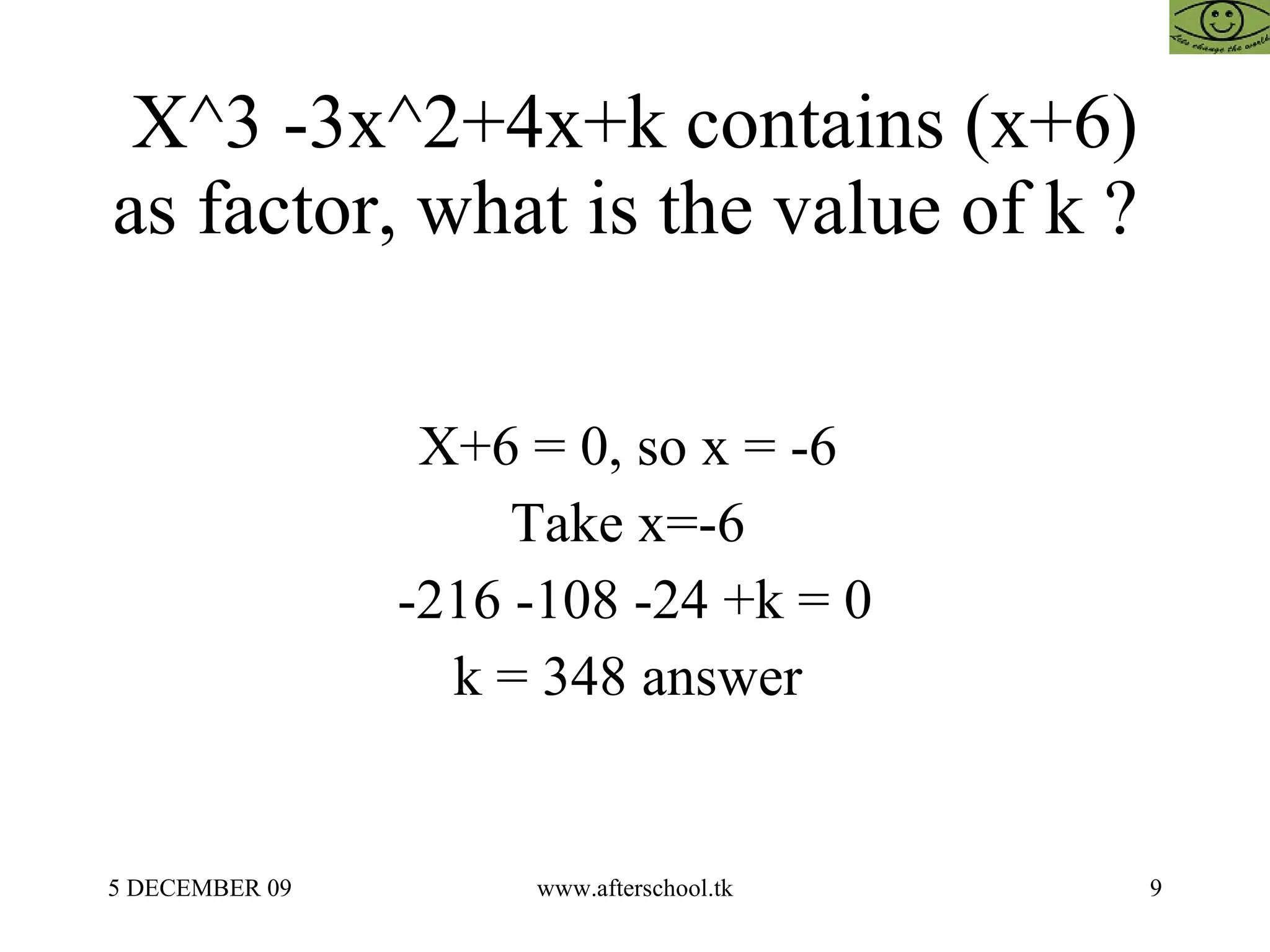 Basic algebra for entrepreneurs | PPT