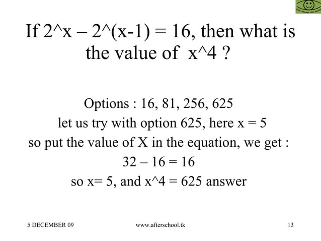 Basic algebra for entrepreneurs | PPT