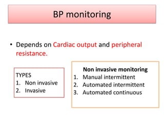Basic and advanced Cardiovascular monitoring.pptx