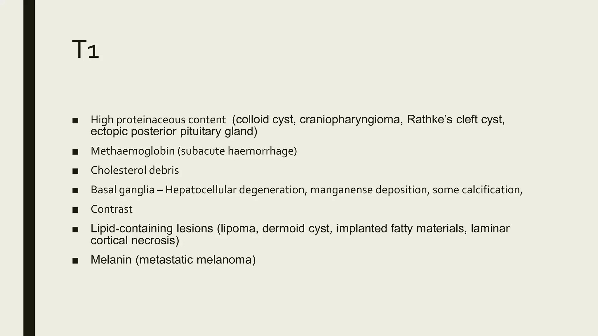 Basic and advanced mri imaging sequences in brain | PPTX