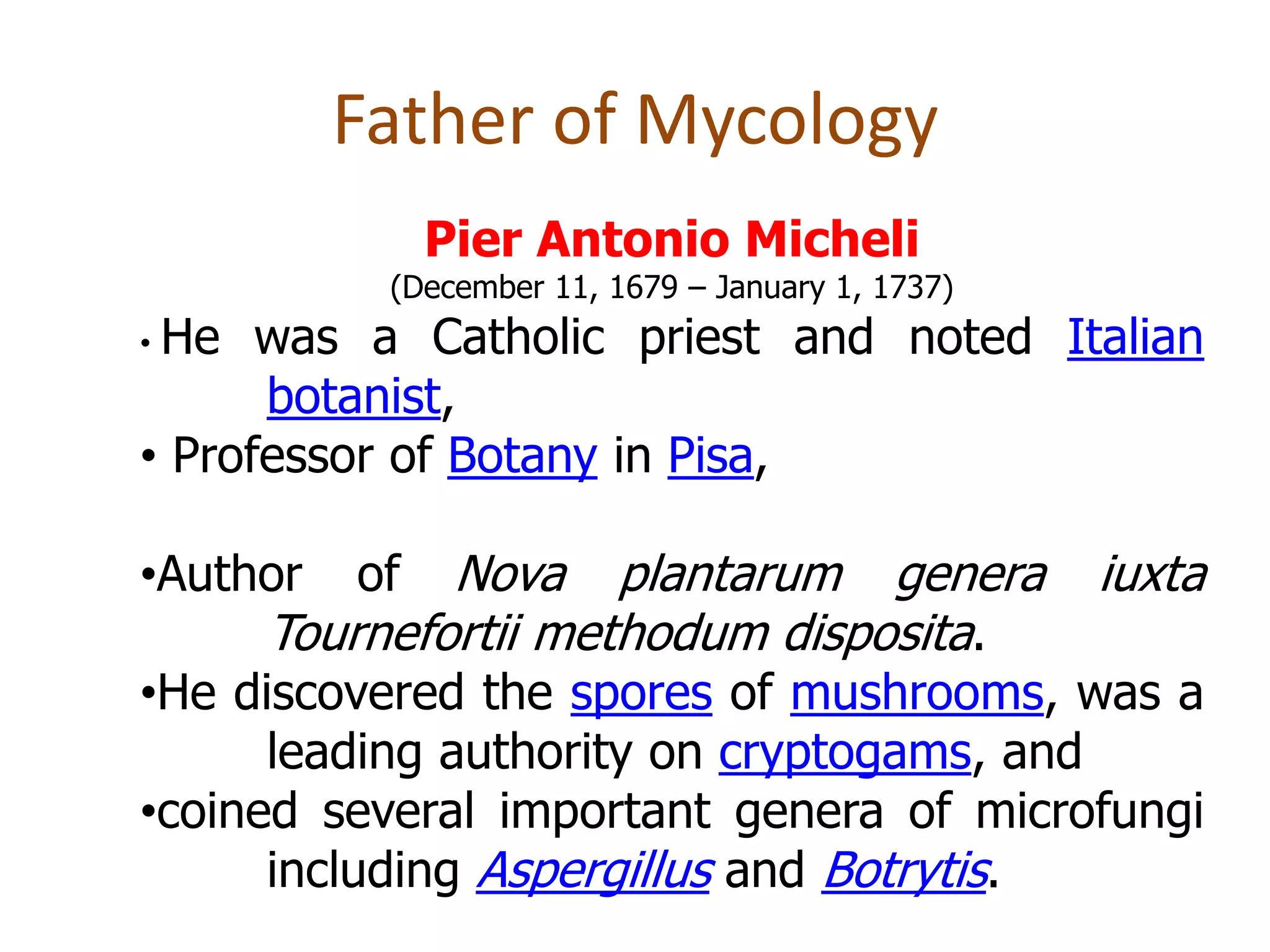 Basic and applied aspects of fungi | PPT