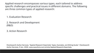 Basic and Applied Research.ppt1232222232x | PPTX