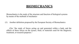 BASIC AND BONE BIOMECHANICS ( for Physiotherapy students).pptx
