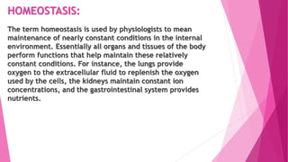 Basic and cell physiology | PPT