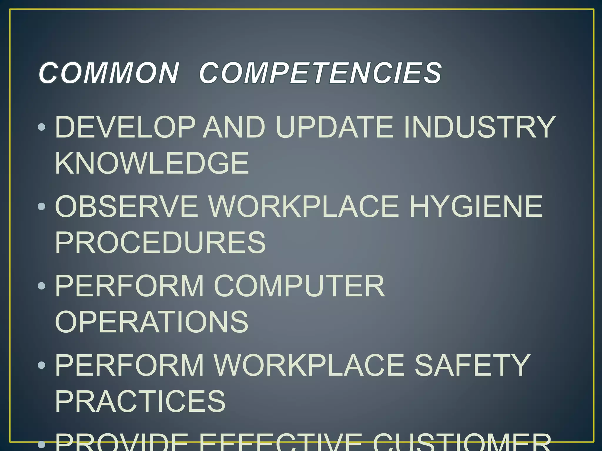 BASIC and COMMON COMPETENCIES POWER POINT.pptx