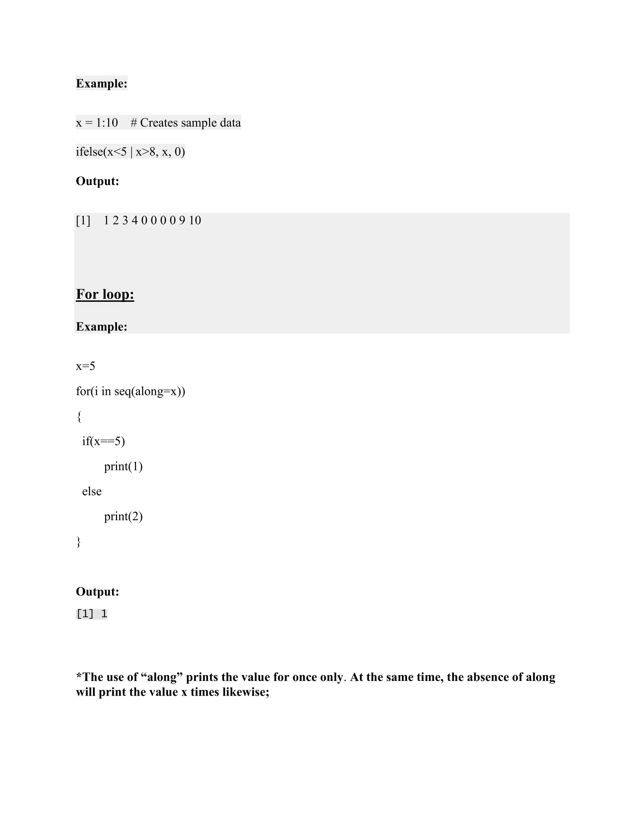 Basic and logical implementation of r language | PDF