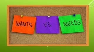 Basic and Social Needs of the Family | PPTX