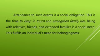 Basic and Social Needs of the Family | PPT