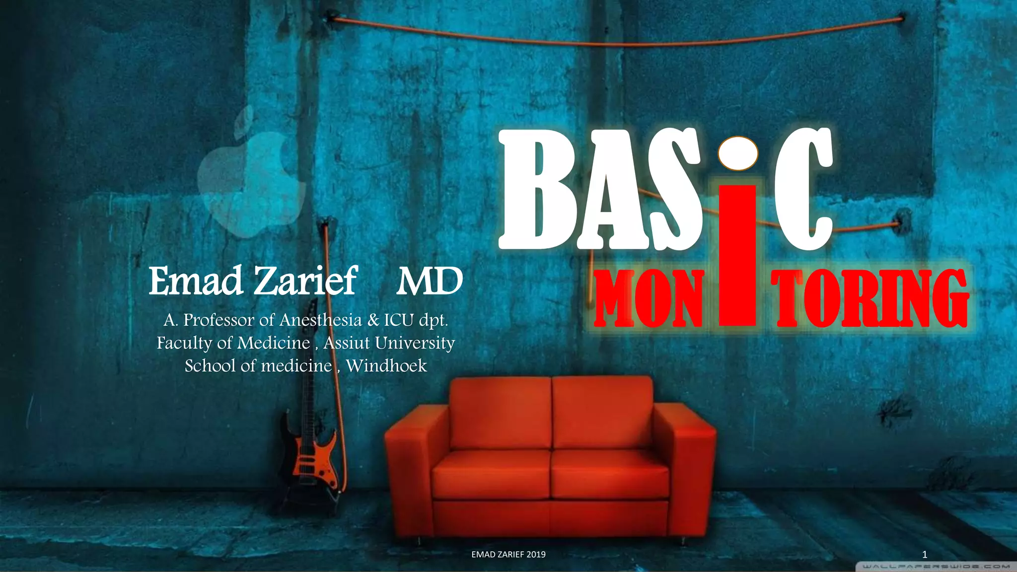 Basic anesthesia monitoring- Emad Zarief | PDF