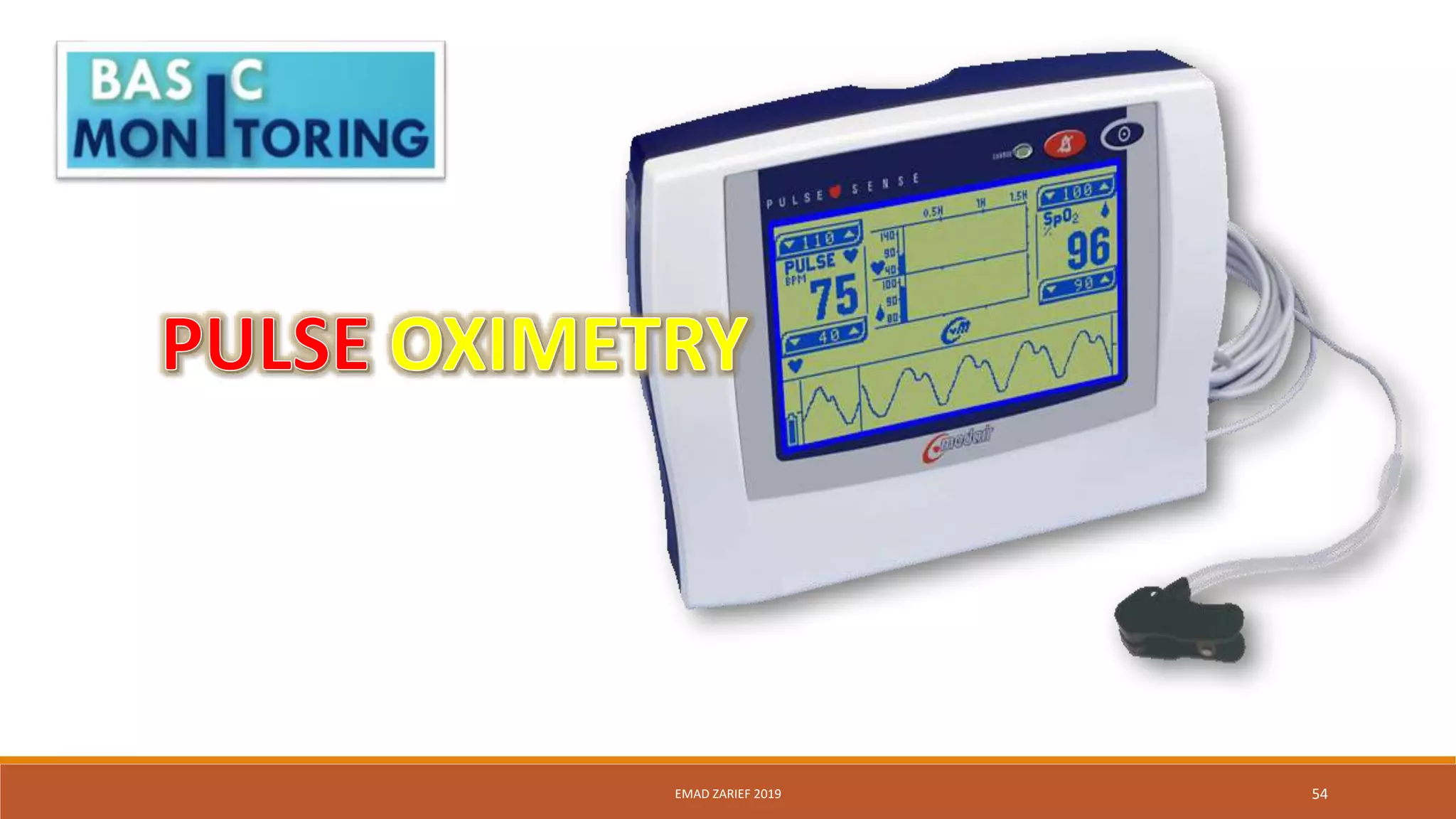 Basic anesthesia monitoring- Emad Zarief | PDF