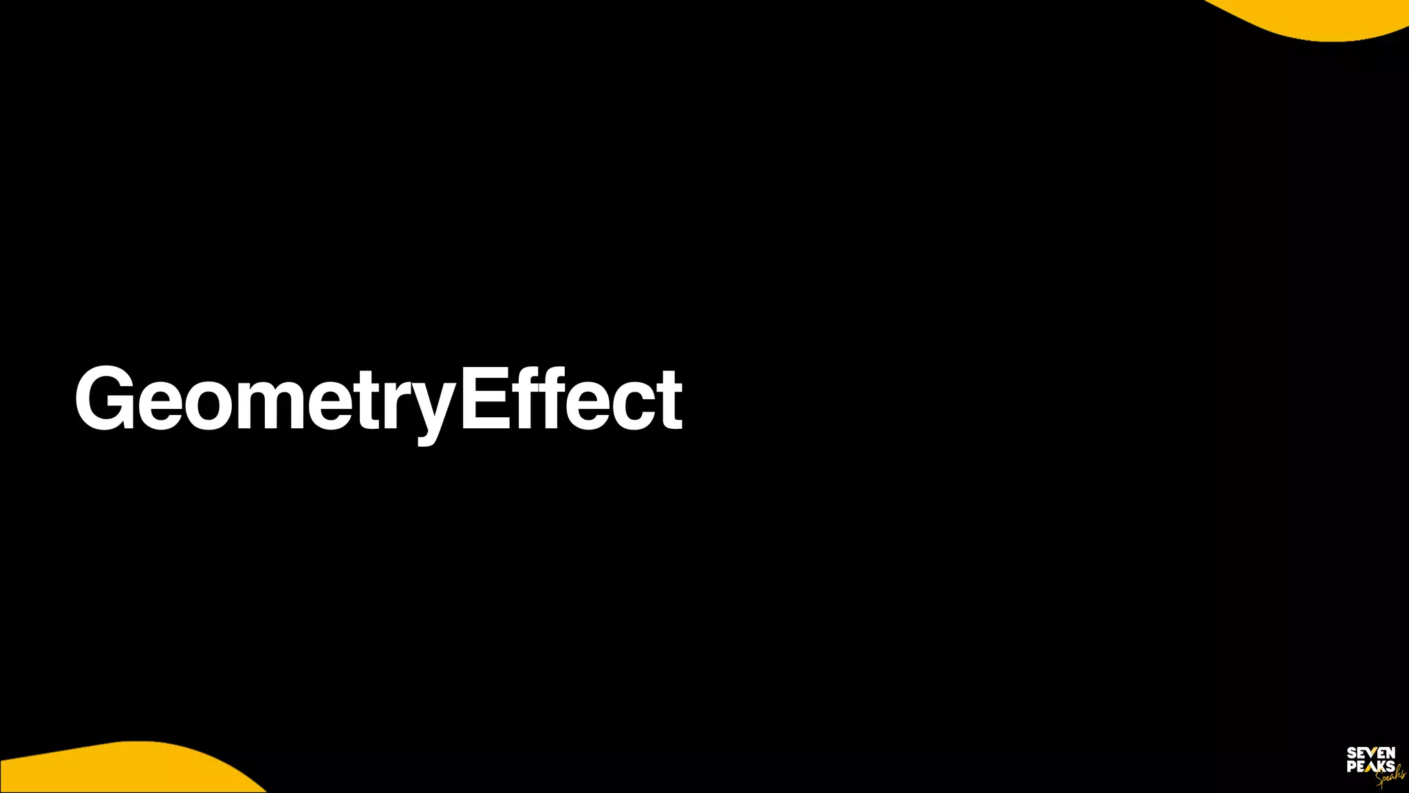 SwiftUI Animation - The basic overview | PPT