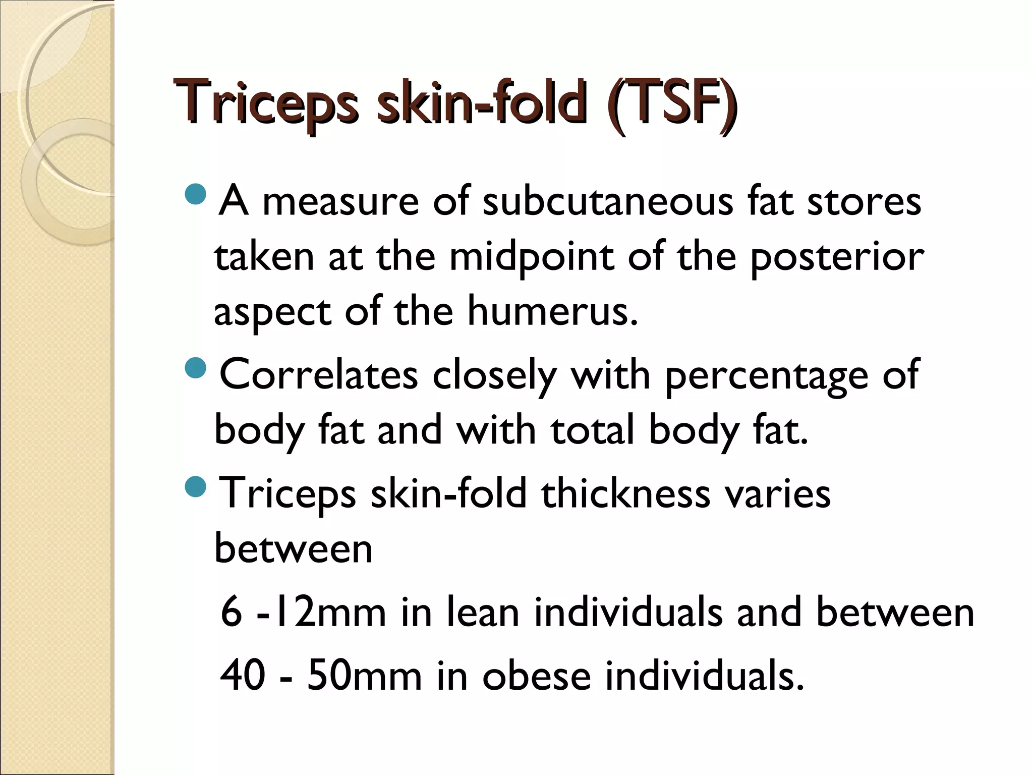 Basic anthropometry ppt. | PPT