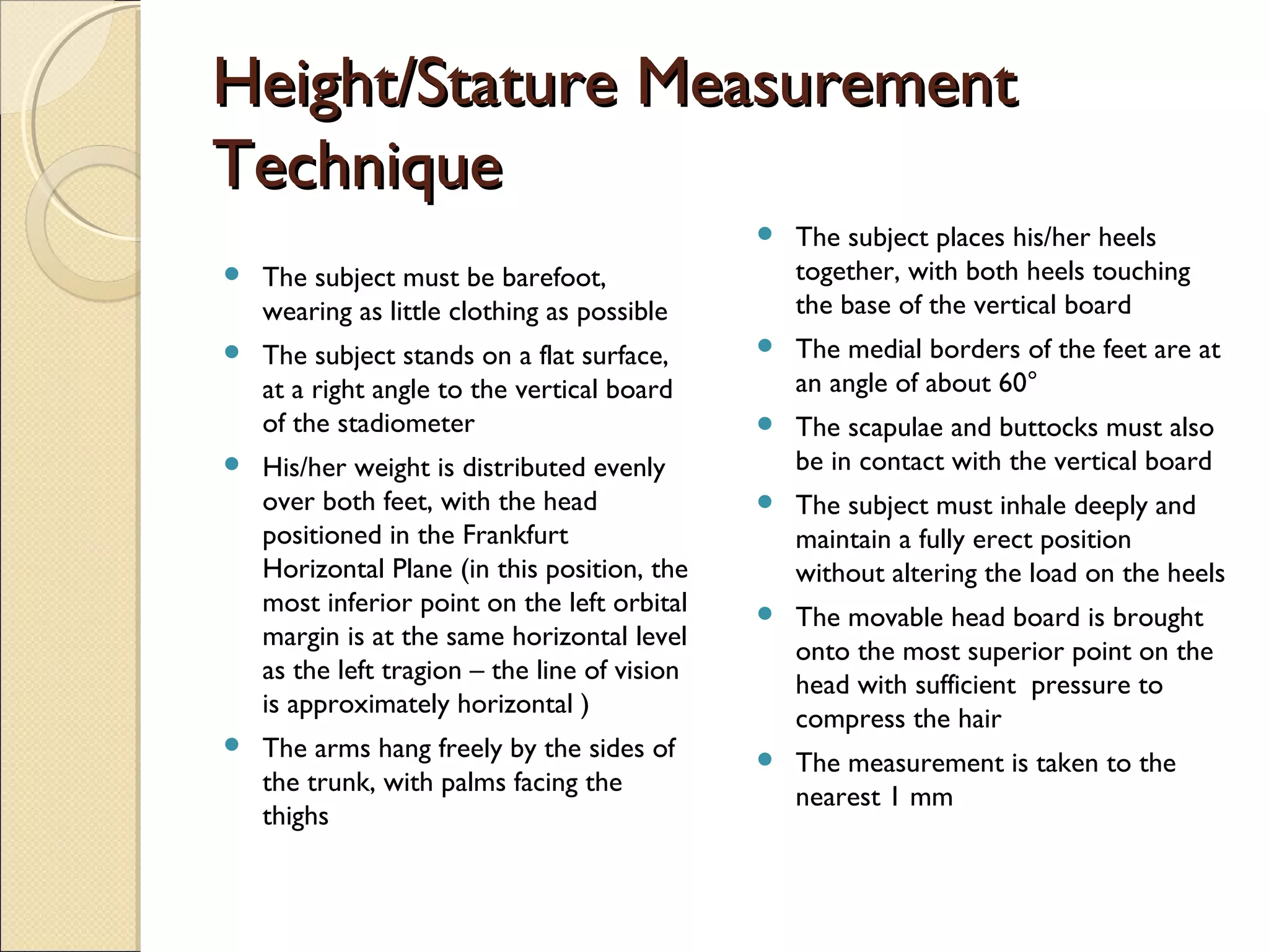 Basic anthropometry ppt. | PPT