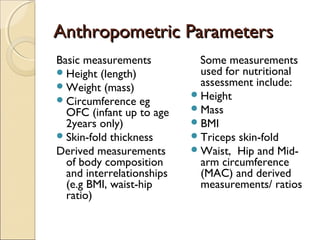 Basic anthropometry ppt. | PPT